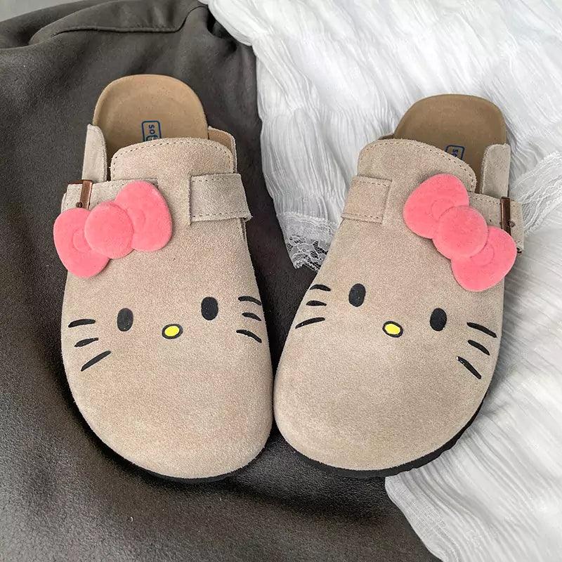 Hello Kitty Suede Soft Footbed Clogs for Women (US size) – In Kawaii Shop