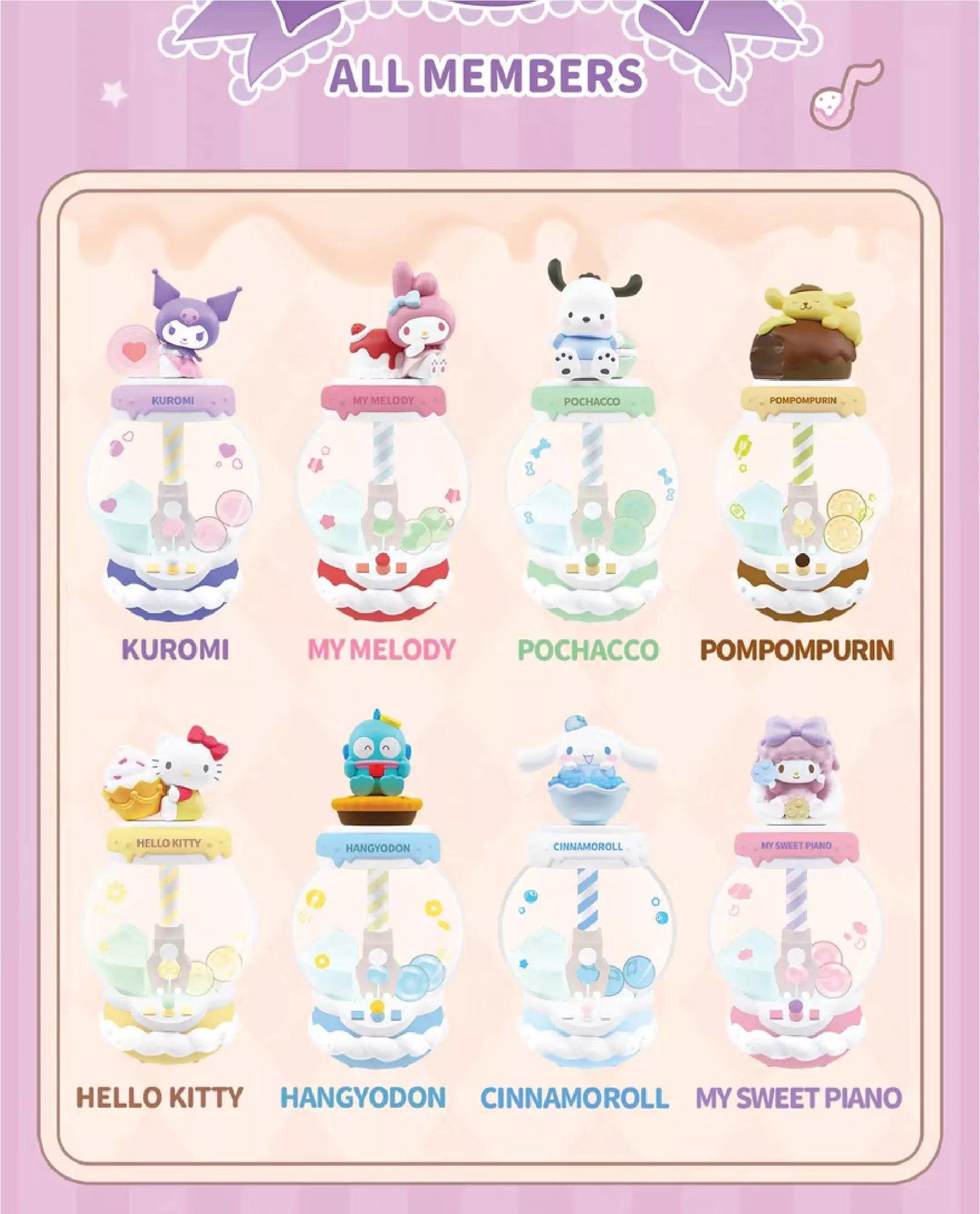 Sanrio Sweet Afternoon Tea Series Claw Blind Box – In Kawaii Shop