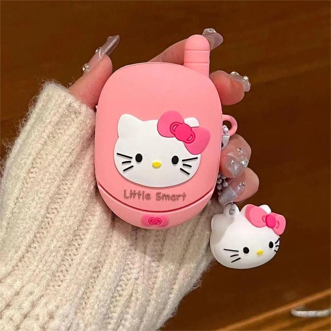 Pink Hello Kitty Cellphone AirPod Case – In Kawaii Shop