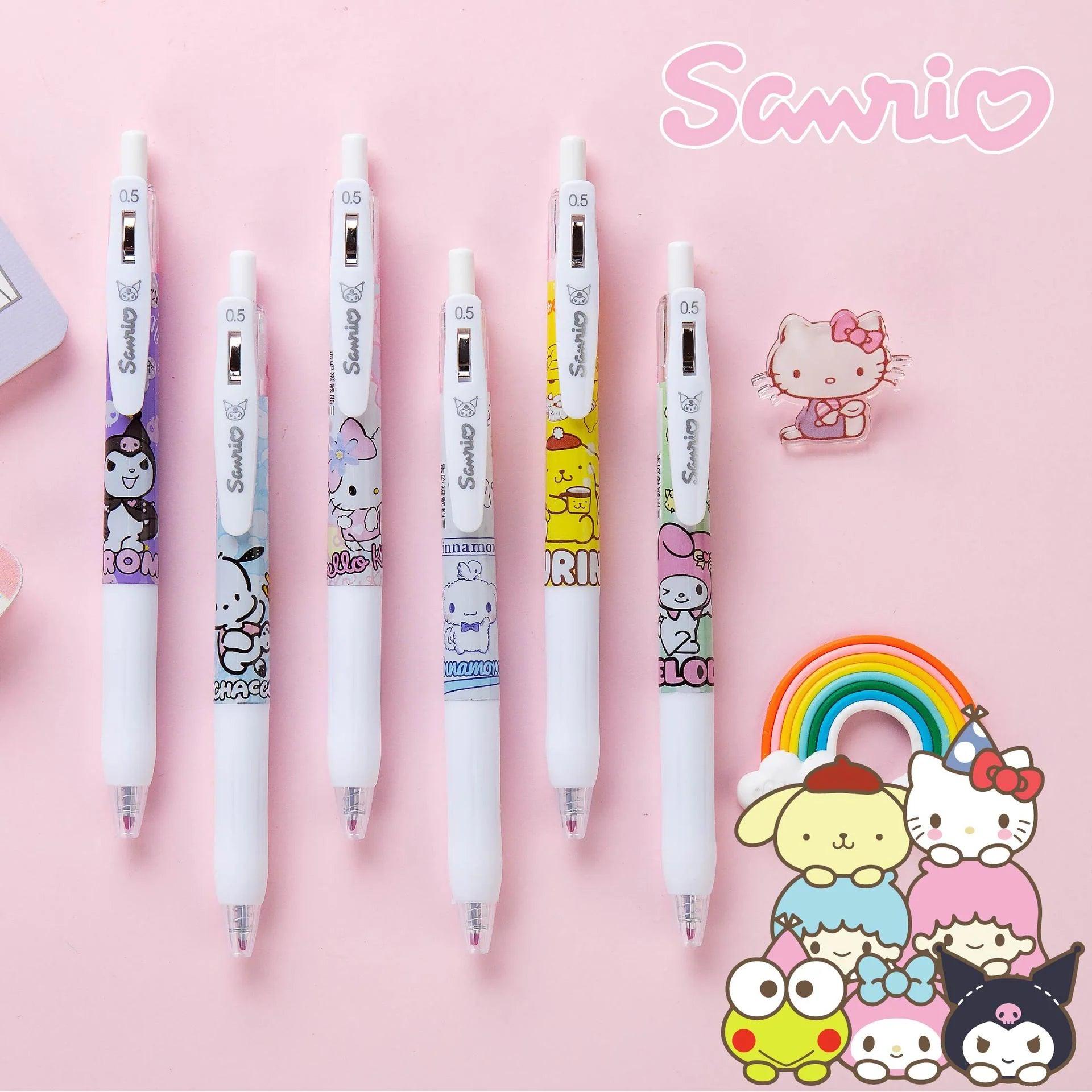 Sanrio Family Pen Pack (6 PCs) – In Kawaii Shop