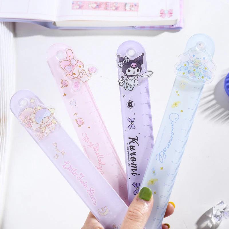 Sanrio Acrylic Rotating Ruler – In Kawaii Shop