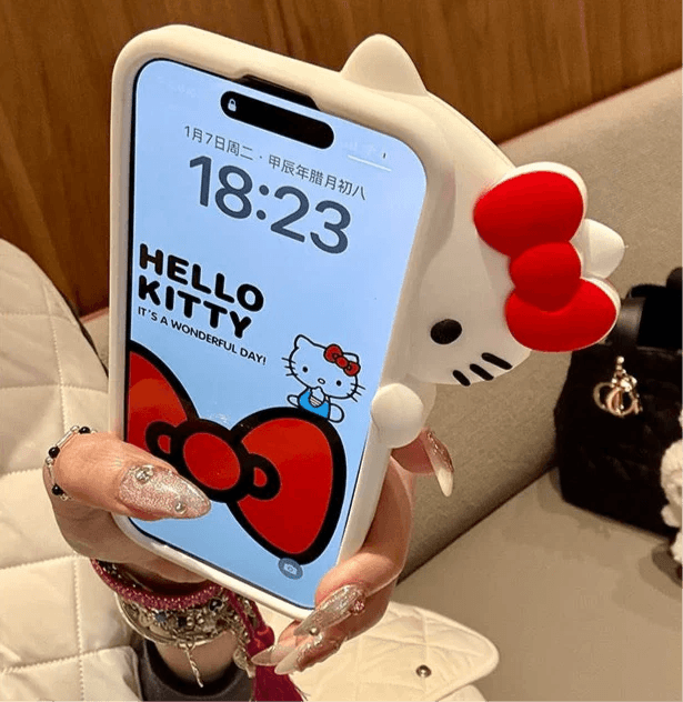 Hello Kitty Hide-and-Seek Paradise Silicone Phone Case – In Kawaii Shop