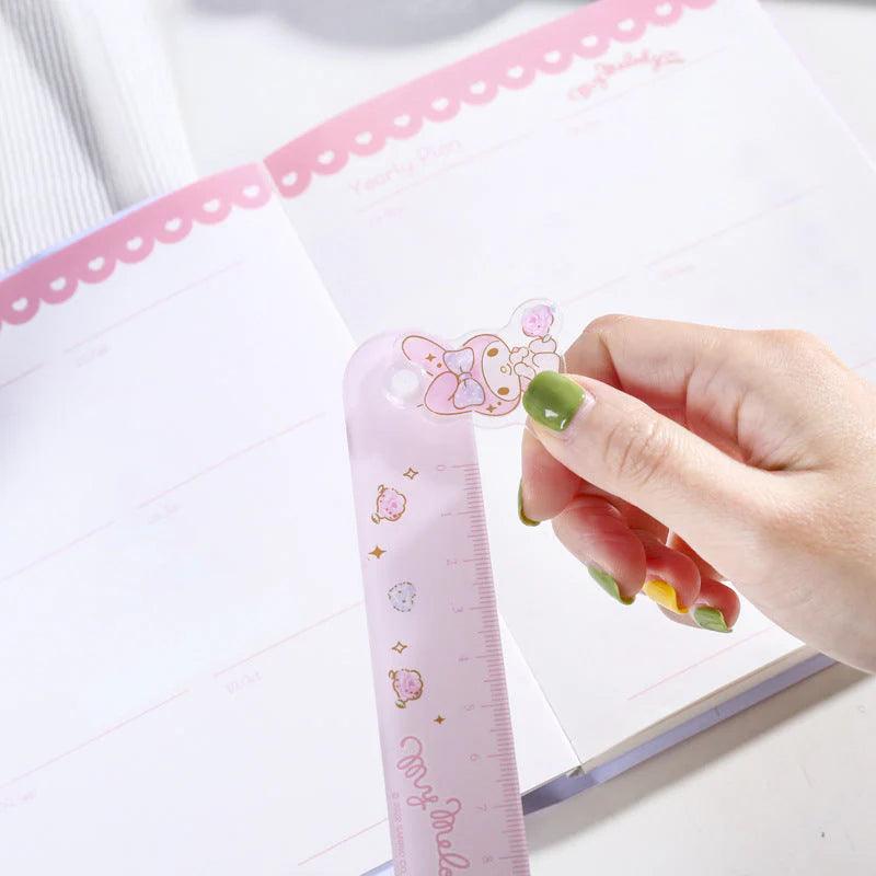 Sanrio Acrylic Rotating Ruler – In Kawaii Shop