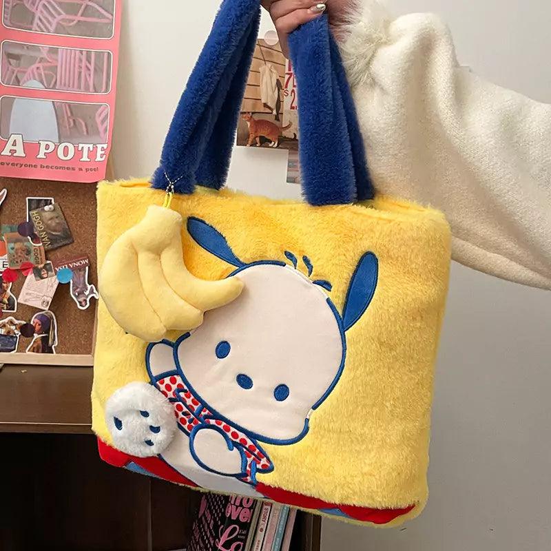 Pochacco Limited Edition Plush Tote Bag – In Kawaii Shop