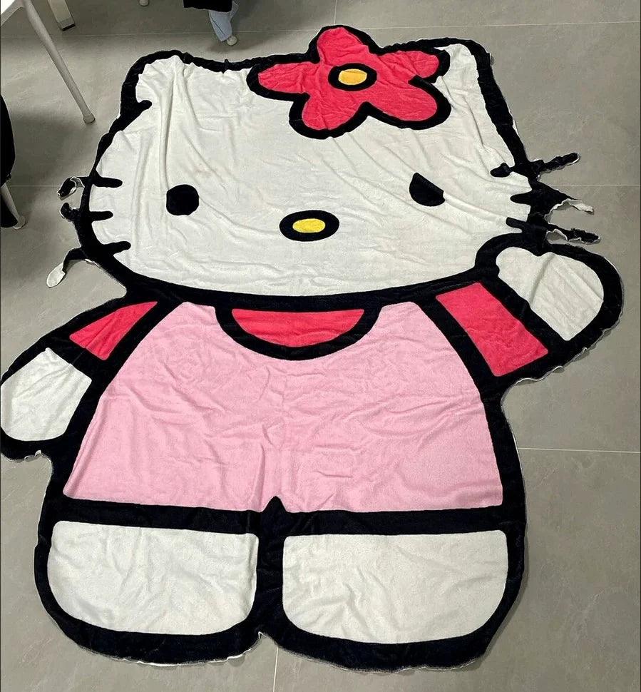 Hello Kitty Figure Blanket – In Kawaii Shop