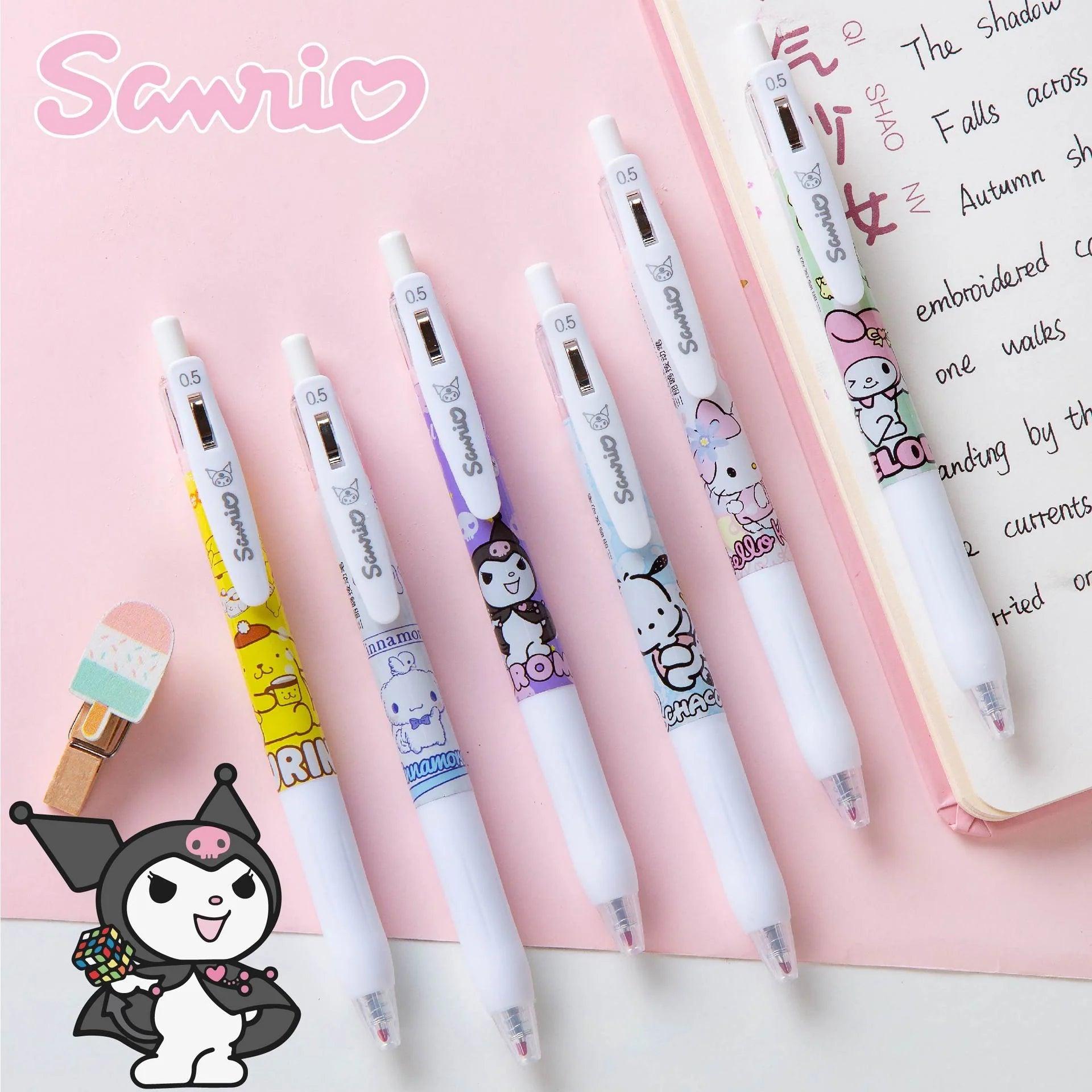 Sanrio Family Pen Pack (6 PCs) – In Kawaii Shop