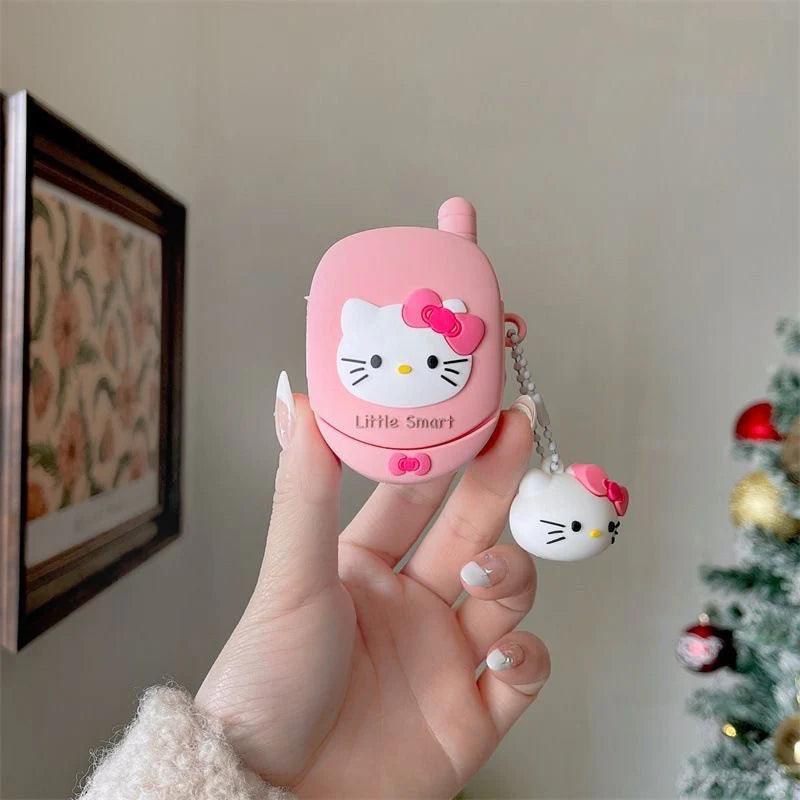 Pink Hello Kitty Cellphone AirPod Case – In Kawaii Shop