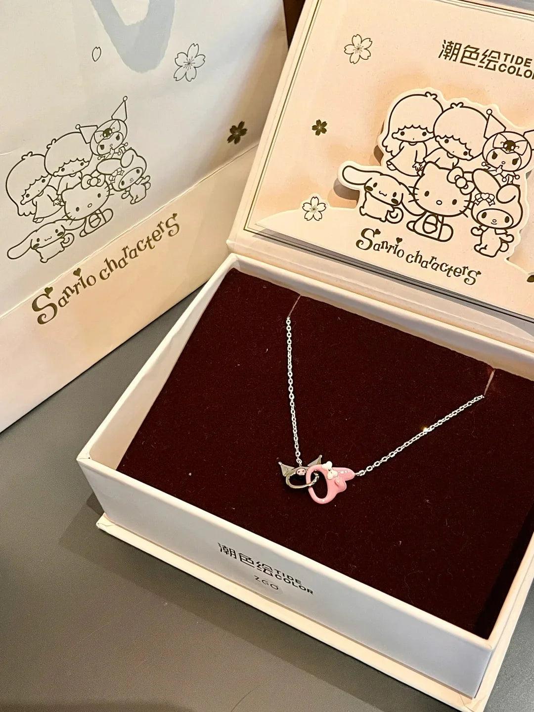 My Melody and Kuromi Hook Together Necklace – In Kawaii Shop