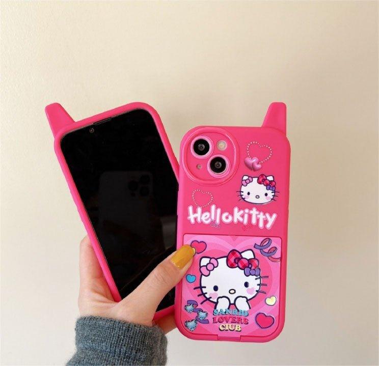 HelloKitty Flipping Mirror Phone Case – In Kawaii Shop