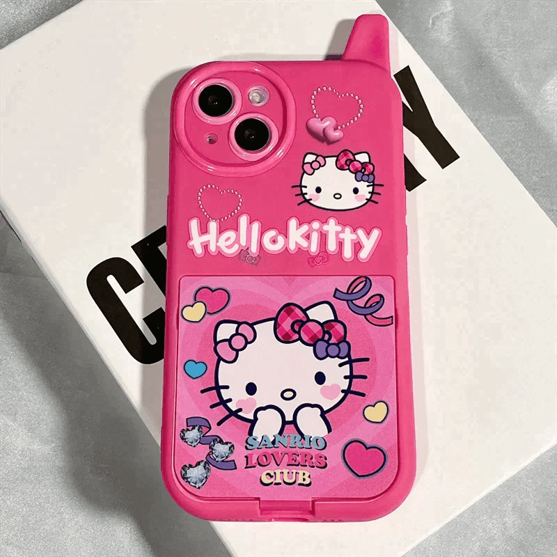 HelloKitty Flipping Mirror Phone Case – In Kawaii Shop