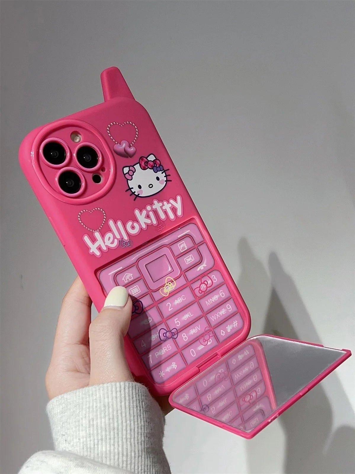 HelloKitty Flipping Mirror Phone Case – In Kawaii Shop
