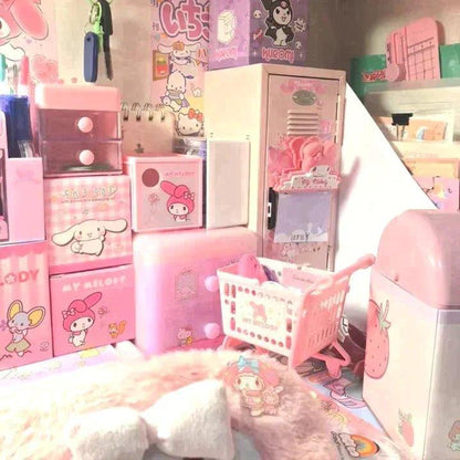 Macaron-colored Mini Lockers – In Kawaii Shop