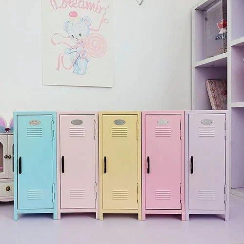 Macaron-colored Mini Lockers – In Kawaii Shop