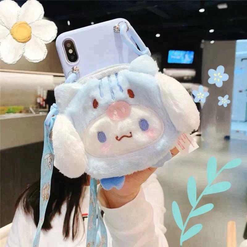 Plushie Pouch and Lanyard iPhone Case featuring My Melody and ...