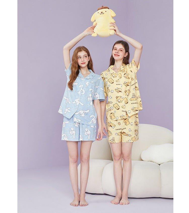 Pochacco and Pompompurin Pajamas Set – In Kawaii Shop