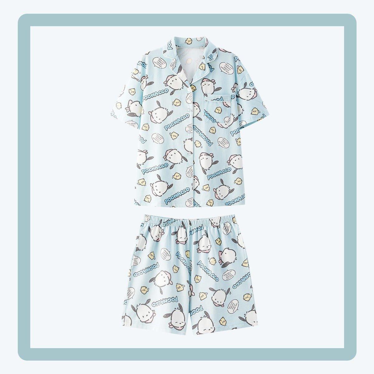 Pochacco and Pompompurin Pajamas Set – In Kawaii Shop