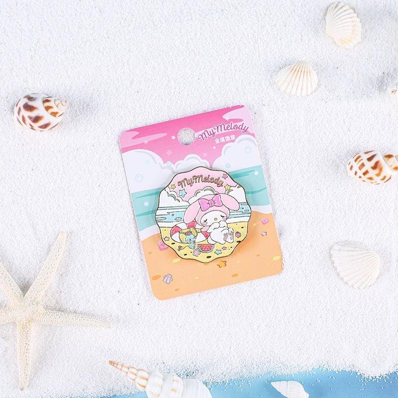 Sanrio Beach Fun Medal Pins – In Kawaii Shop