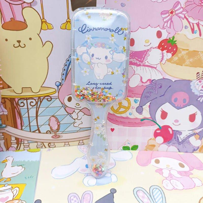 Sanrio Glittery Hair brush – In Kawaii Shop