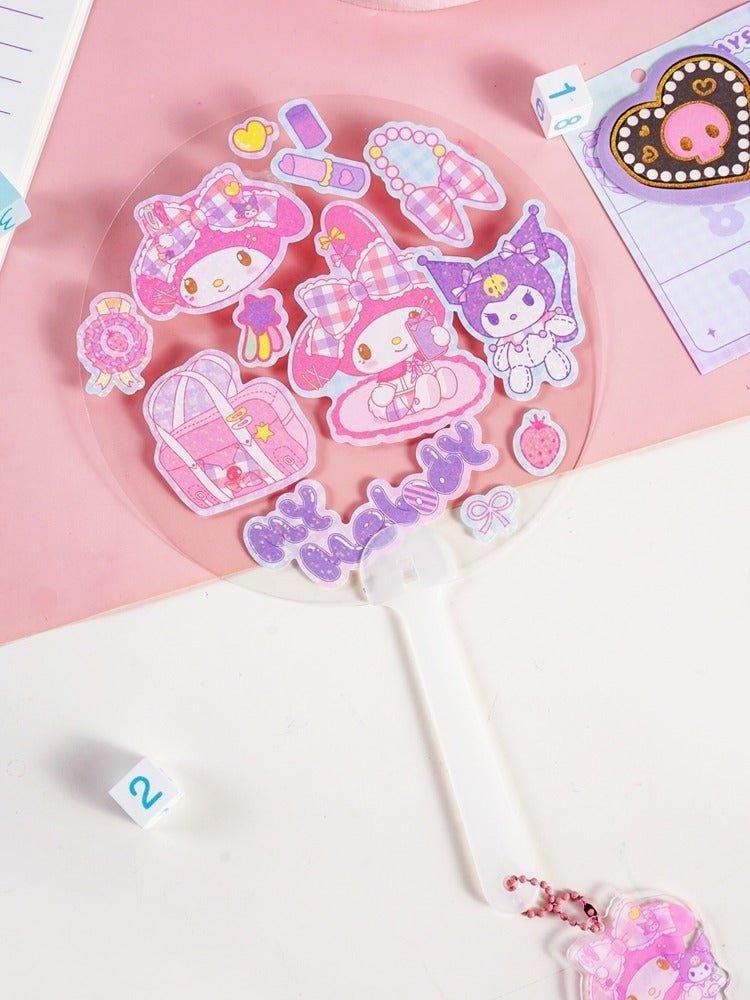 Sanrio Handmade DIY Transparent Fan Set – In Kawaii Shop