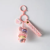 Sanrio PVC Flocked Keychain – In Kawaii Shop