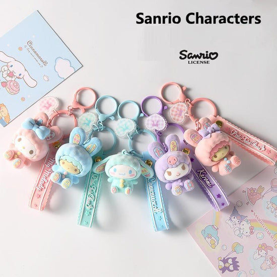 Sanrio PVC Flocked Keychain – In Kawaii Shop