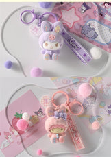 Sanrio PVC Flocked Keychain – In Kawaii Shop