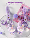 Sanrio PVC Flocked Keychain – In Kawaii Shop