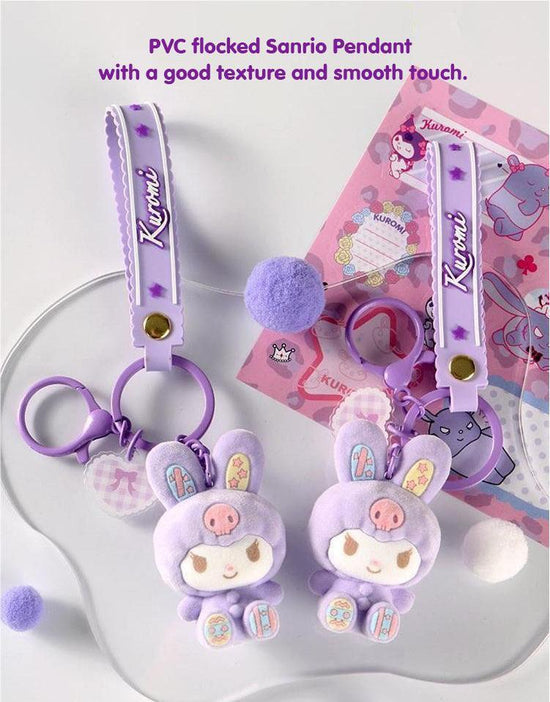 Sanrio PVC Flocked Keychain – In Kawaii Shop
