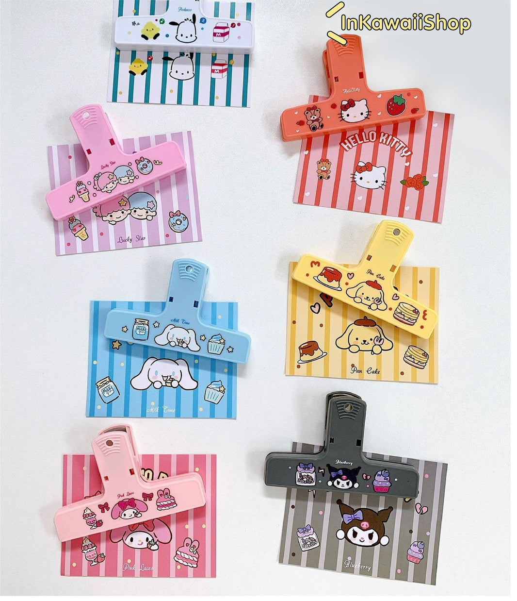 Collection:- Sanrio Paper Clips & Sanrio Clipboards – In Kawaii Shop